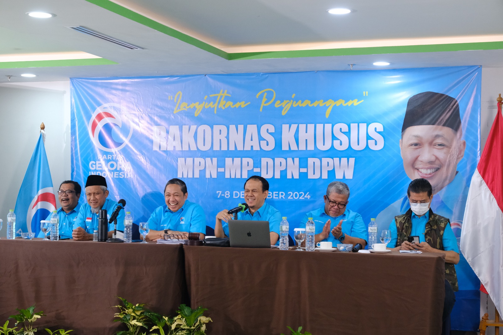 Aklamasi, Anis Matta Kembali Pimpin Partai Gelora Periode 2024-2029 ...